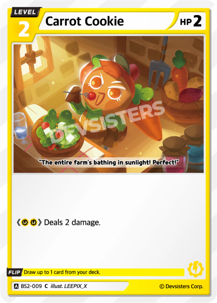 BS2-009 Carrot Cookie [C] – CardGrove