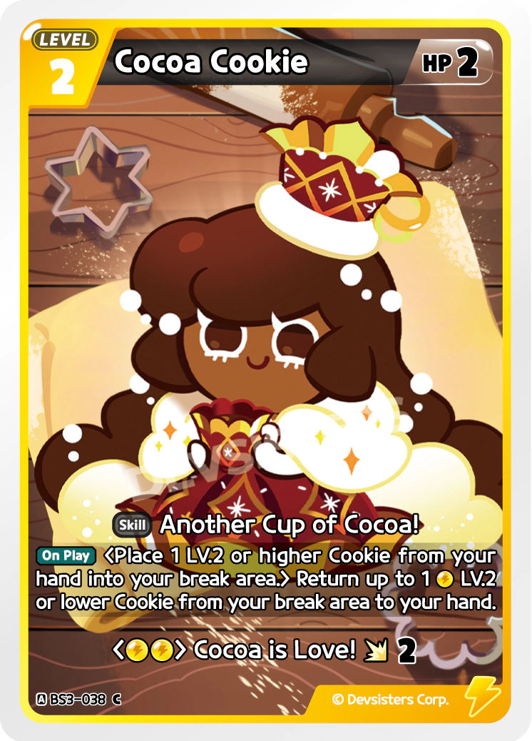 BS3-038 Cocoa Cookie [C] – CardGrove